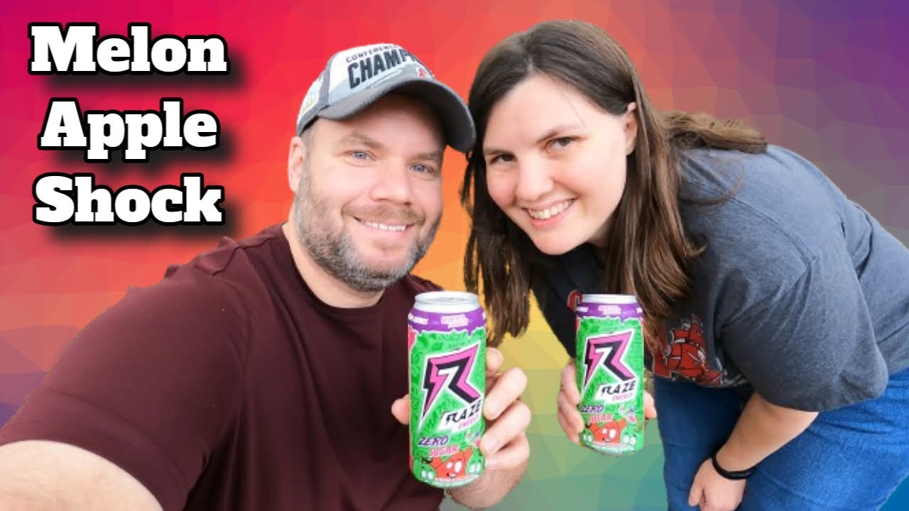 RAZE Energy Melon Apple Shock Review - YouTube