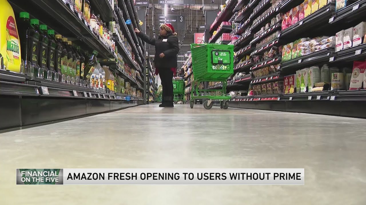 Amazon begins offering grocery delivery for customers who are not Prime ...