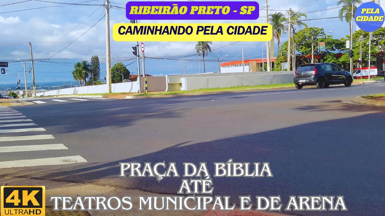 Caminhando pela cidade - Pça da Bíblia ao Teatro Municipal e de Arena ...