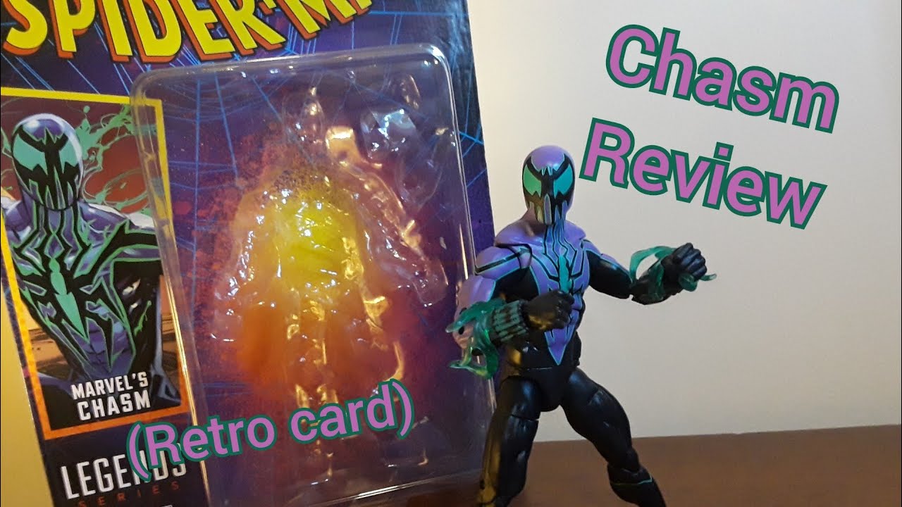 Marvel legends Chasm review (retro card) - YouTube