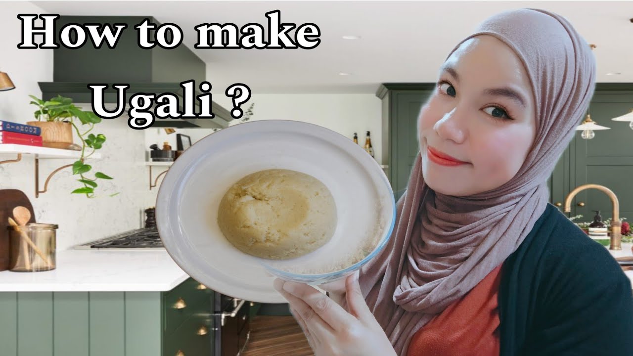 How to make Ugali? African dish! - YouTube