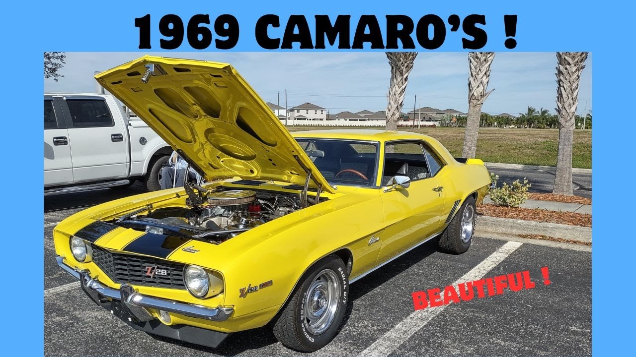 1969 CAMARO's! Super Sport Z28 SS Rally Sport RS Chevy - YouTube