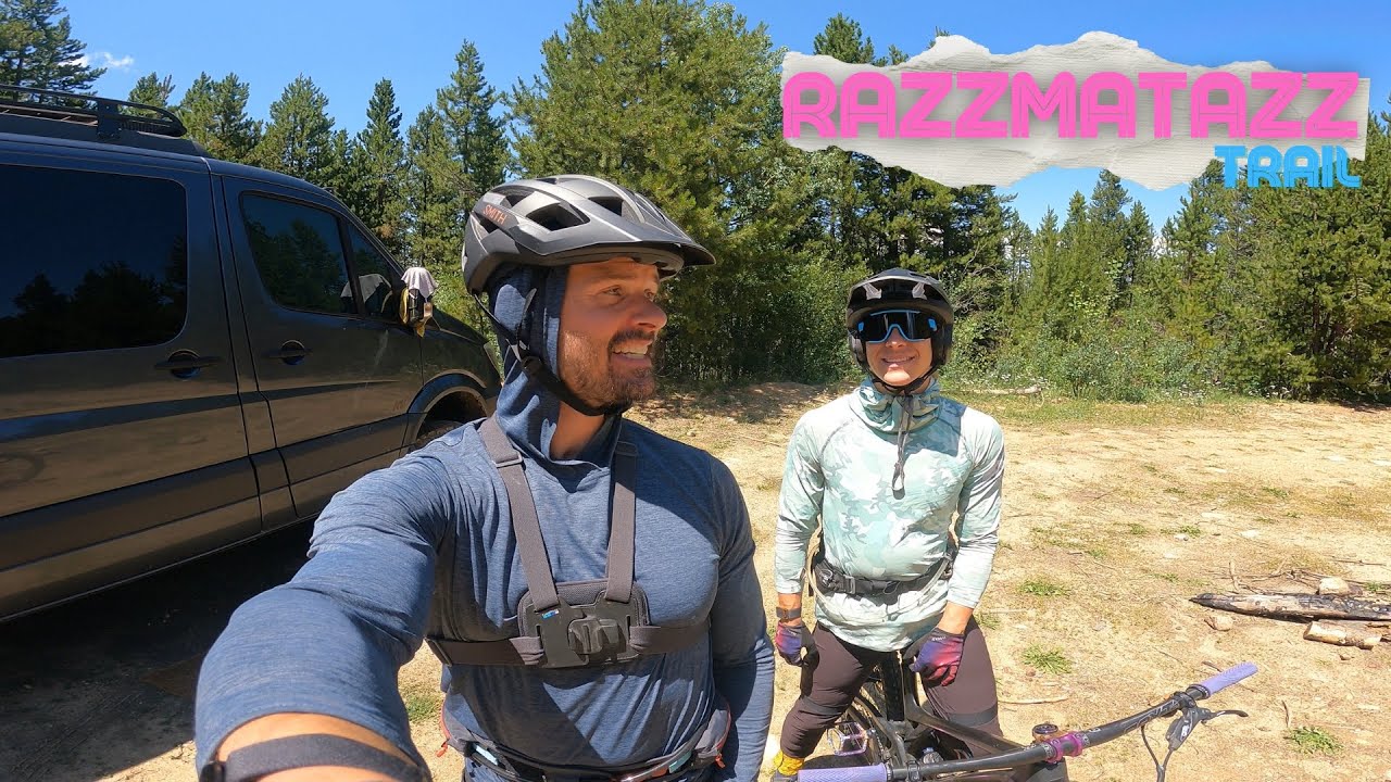 Razzmatazz MTB Trail - FUN for the WHOLE Family! - YouTube