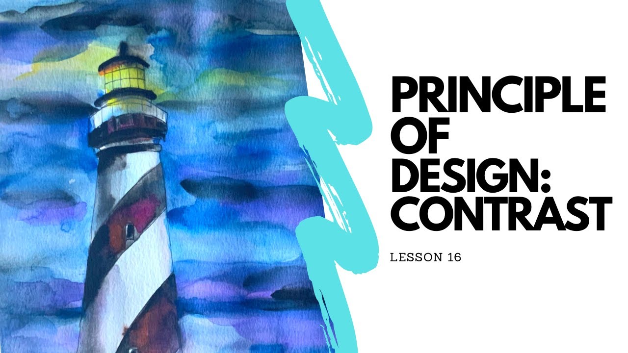 FREE Homeschool Art Curriculum | Principle of Design: Contrast | 52 ...
