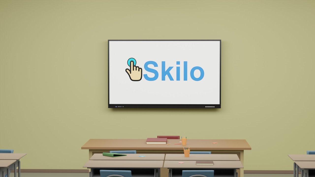 Монтаж интерактивной панели Skilo - YouTube