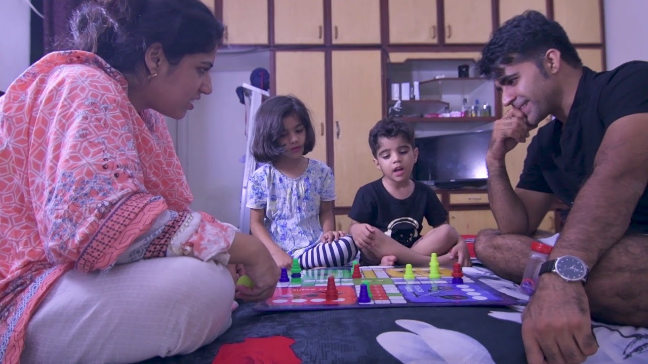 Family Gathering Playing Ludo Game Pakistani Woman Vlog | Free Stock ...