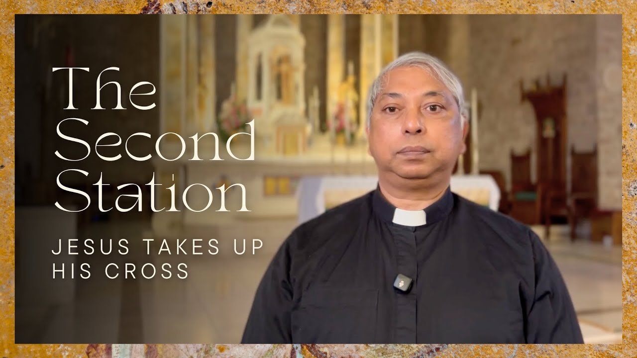 The Second Station | A Reflection with Fr. Bala Sundar - YouTube