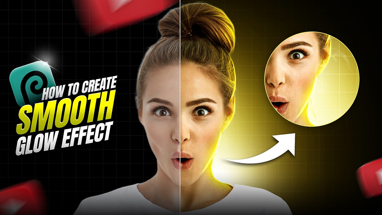 Create AMAZING GLOW EFFECT in Photopea in Just 5 Minutes - YouTube