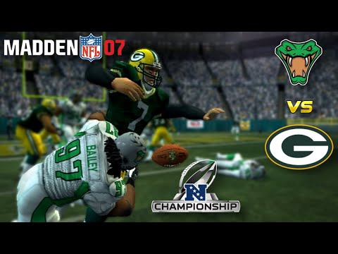 Can We Get Past Green Bay? | Albuquerque Vipers Madden 07 Franchise | S11:NFC Title Game