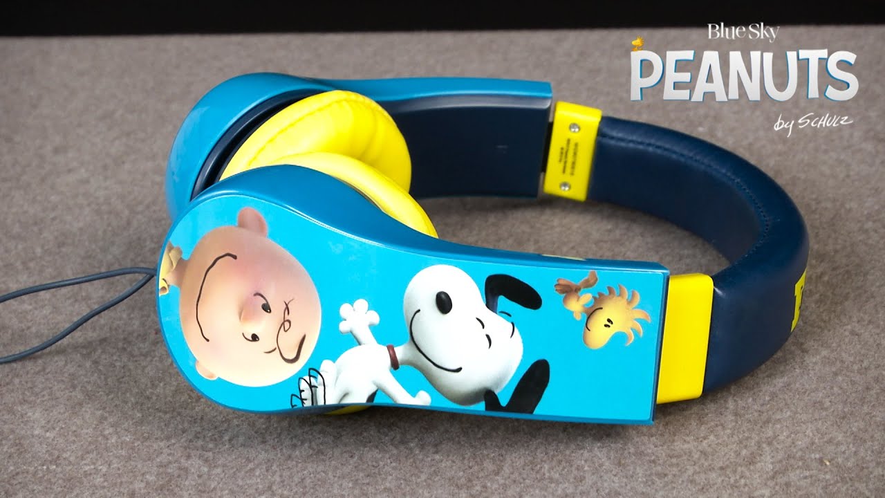 The Peanuts Movie Headphones from Sakar - YouTube