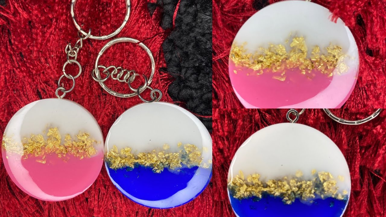 Resin keychain designs|| resin keychain tutorial for beginners - YouTube