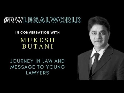 Mukesh Butani's Journey in Law and Message to Young Lawyers - YouTube