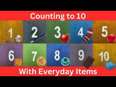 Learn Numbers 1-10: Counting to 10 with Everyday Items | Brainy Whiz ...