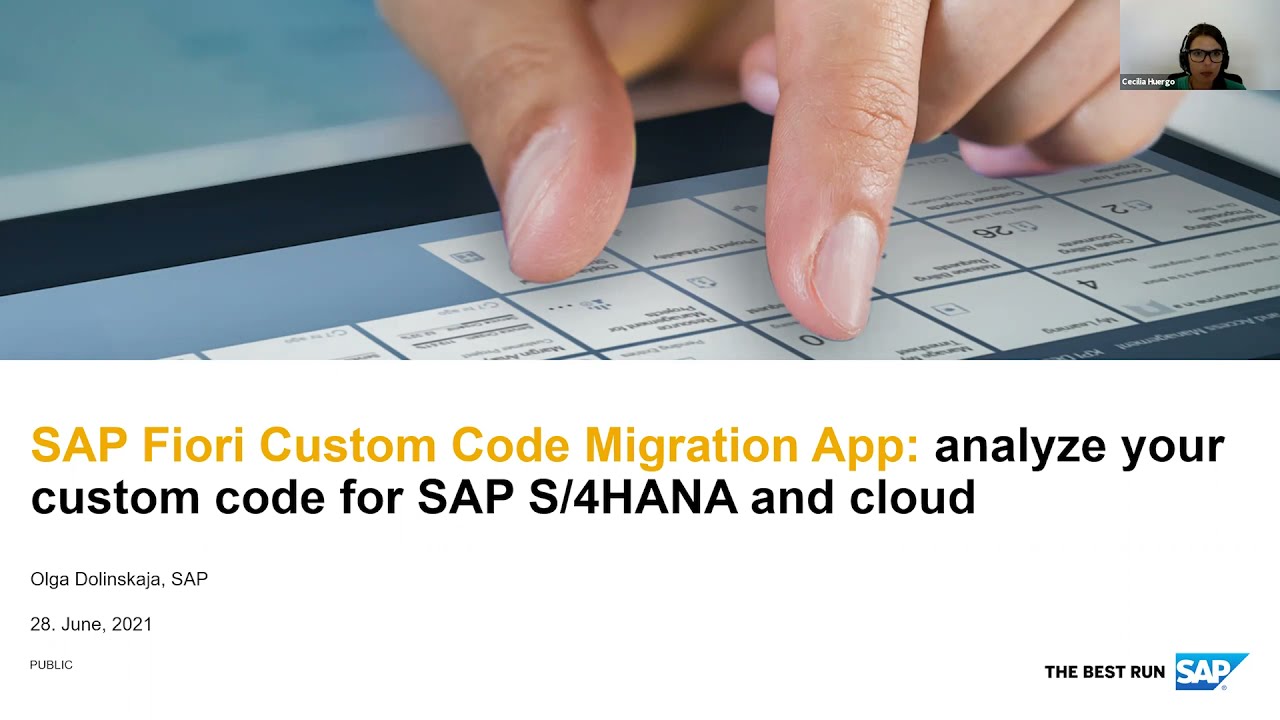 SAP Fiori Custom Code Migration App: analyze your custom code for SAP S ...
