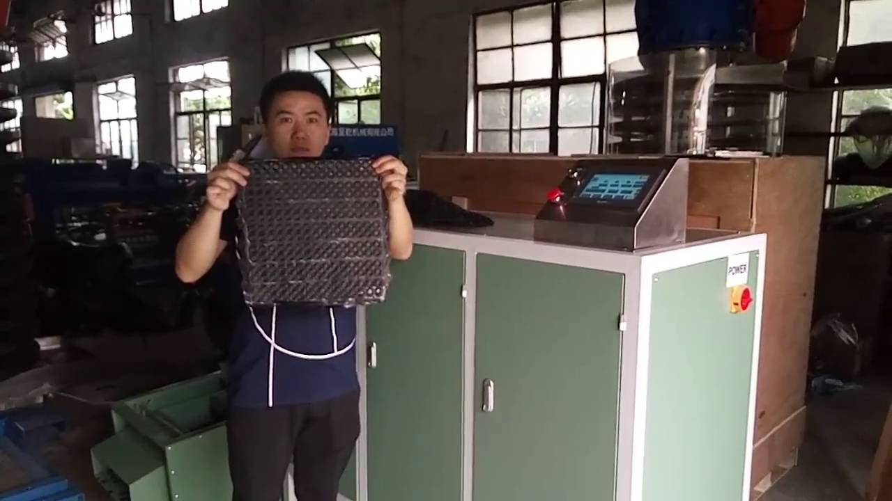 deflashing machine - YouTube