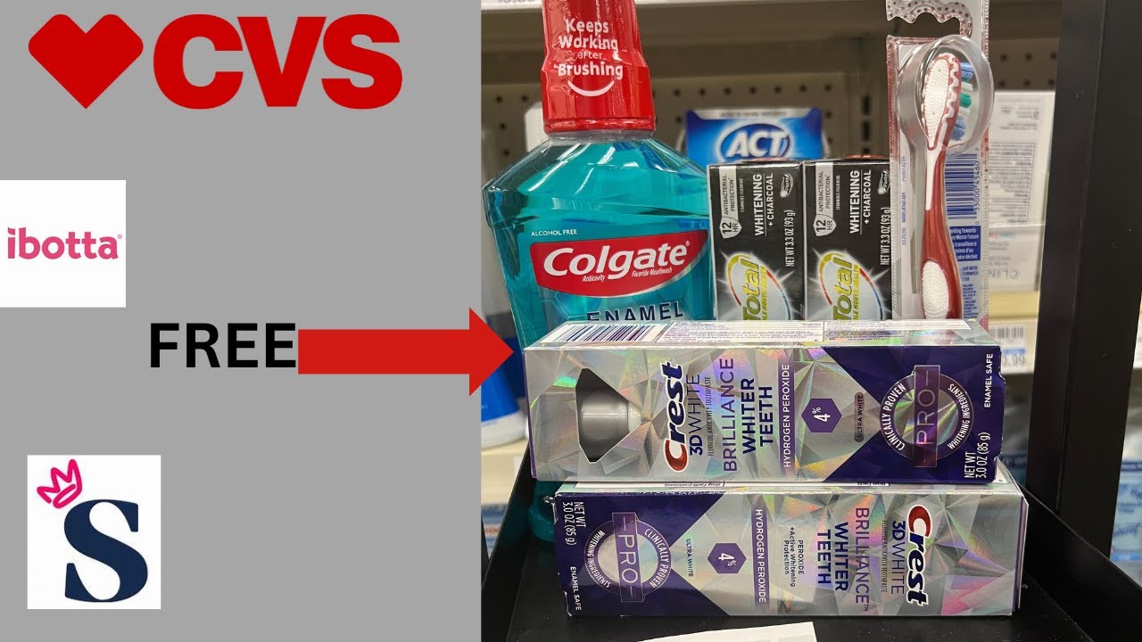 FREE COLGATE AND CREST AT CVS this week plus $2 M M🔥🔥💲🙊🏇 - YouTube