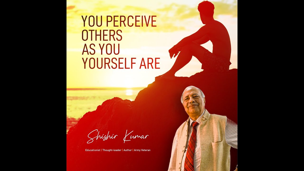 You perceive others as you yourself are - YouTube