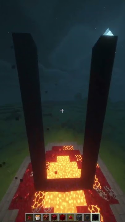 Sword Portal Design Minecraft Shorts Youtube