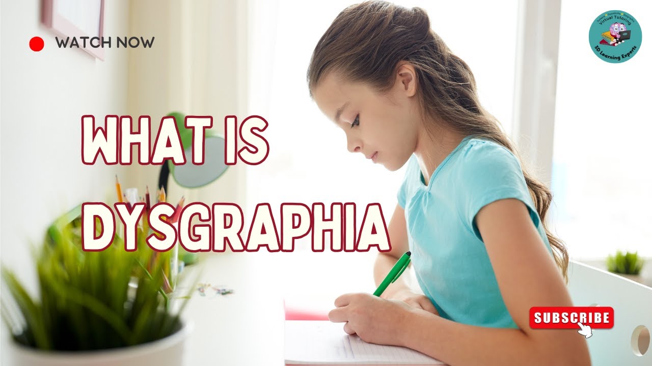 What is Dysgraphia? - YouTube
