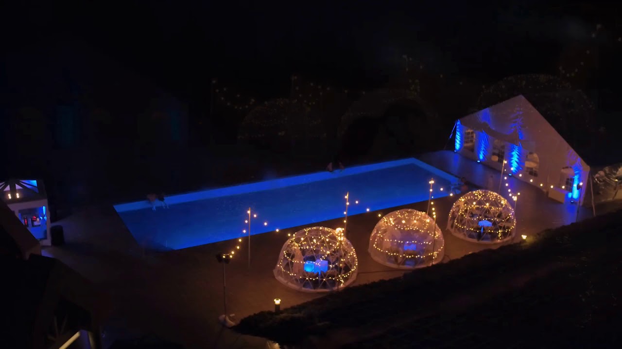 Hot Winter Nights - Heated Outdoor Infinity Pool - YouTube
