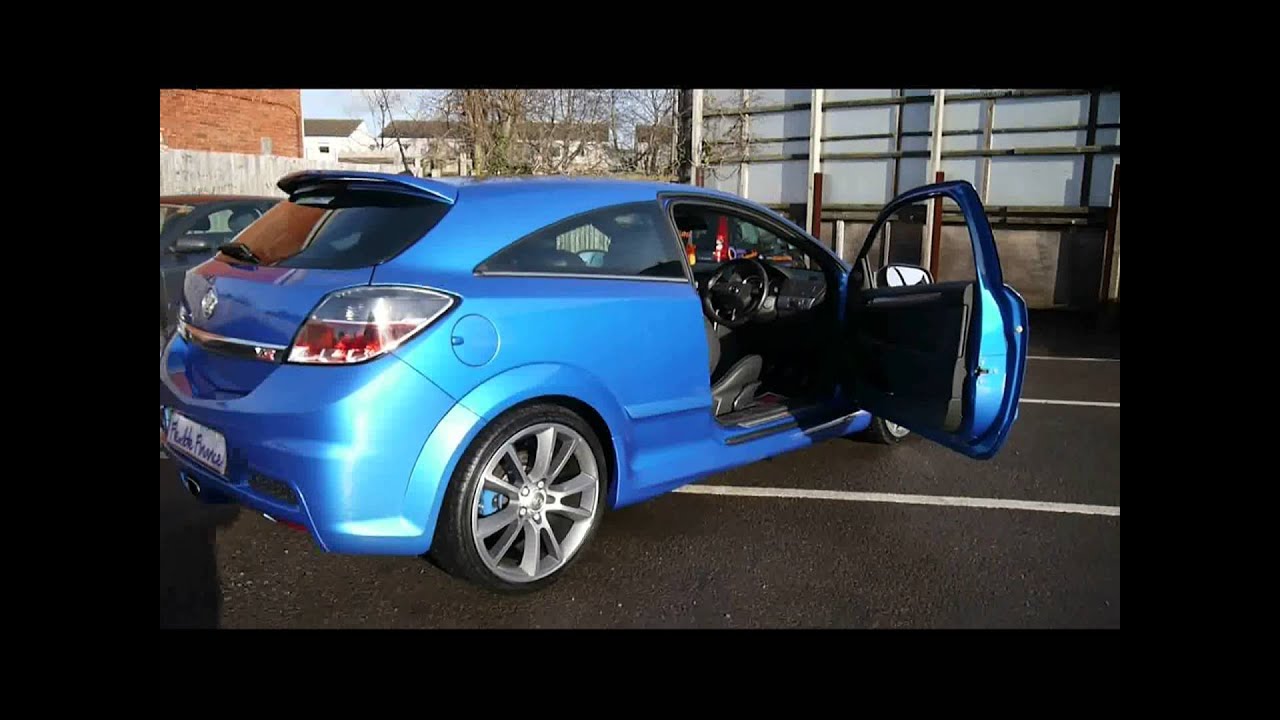 2009 Vauxhall Astra vxR 2.0T 240BHP Blue For Sale In Hampshire - YouTube