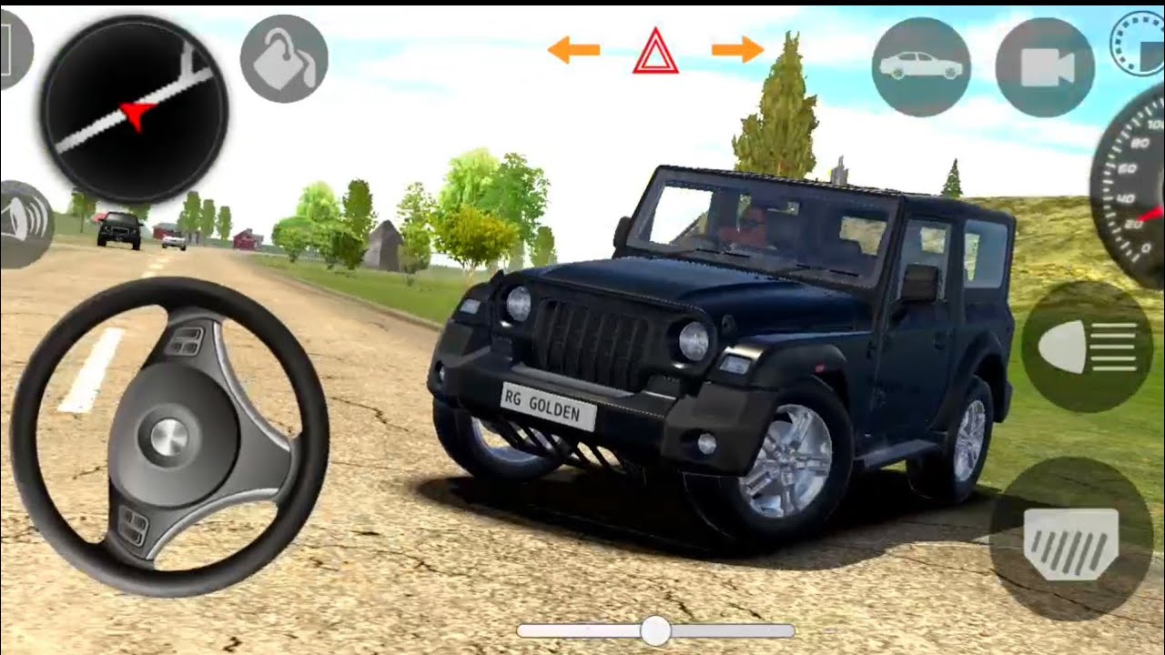 DOLLAR SONG INDIAN CARS 🔥MODIFIED DRIVING 3D THAR 😈INDIAN CARS 💥 ...