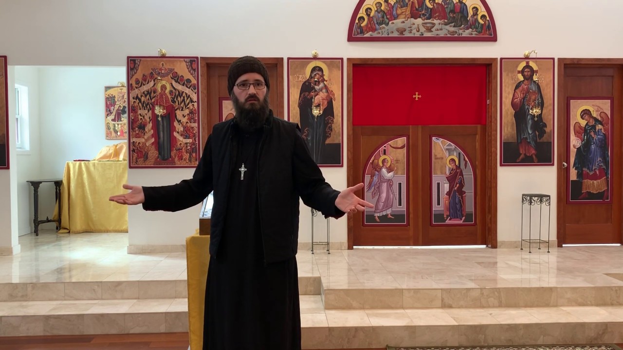 Fr. Seraphim from Mull Monastery in Scotland Visits Mother of God ...