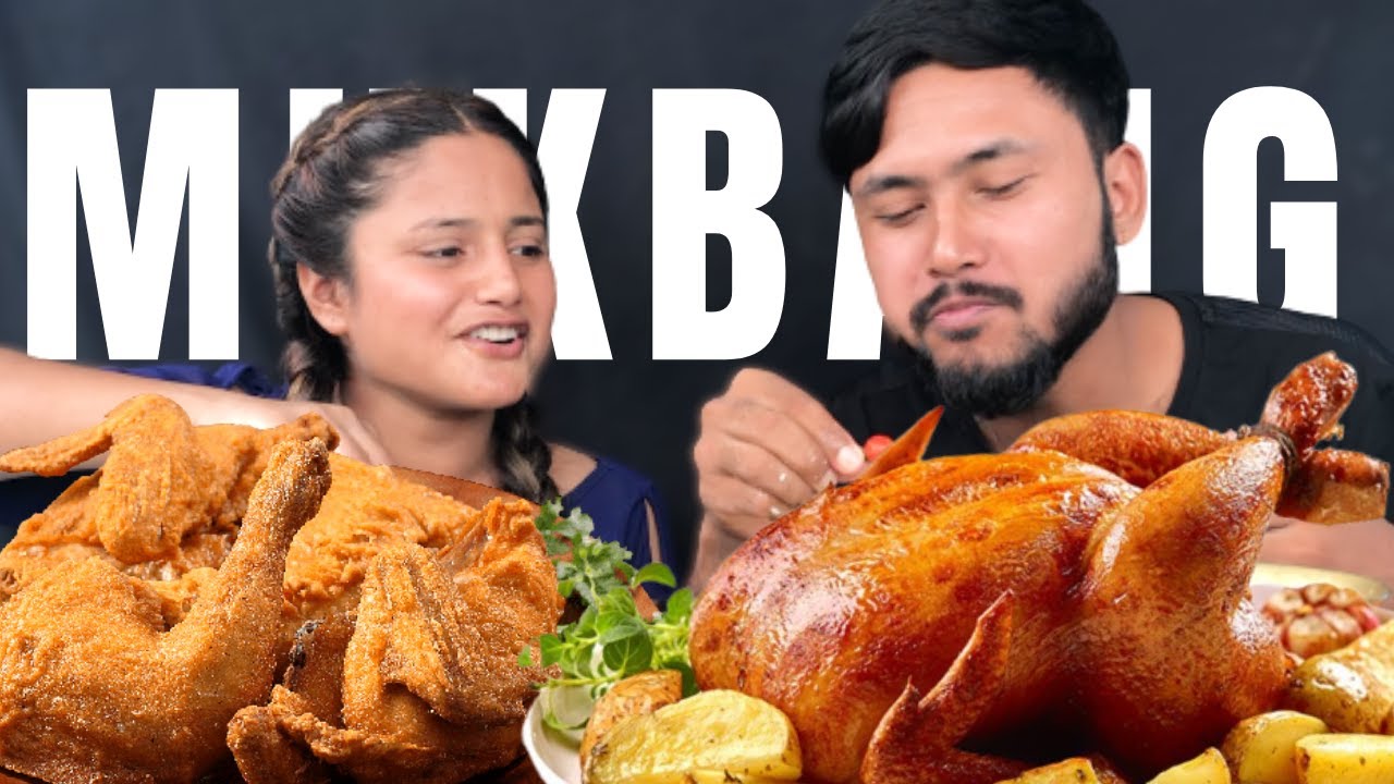 CHICKEN MUKBANG AND RECIPE - YouTube