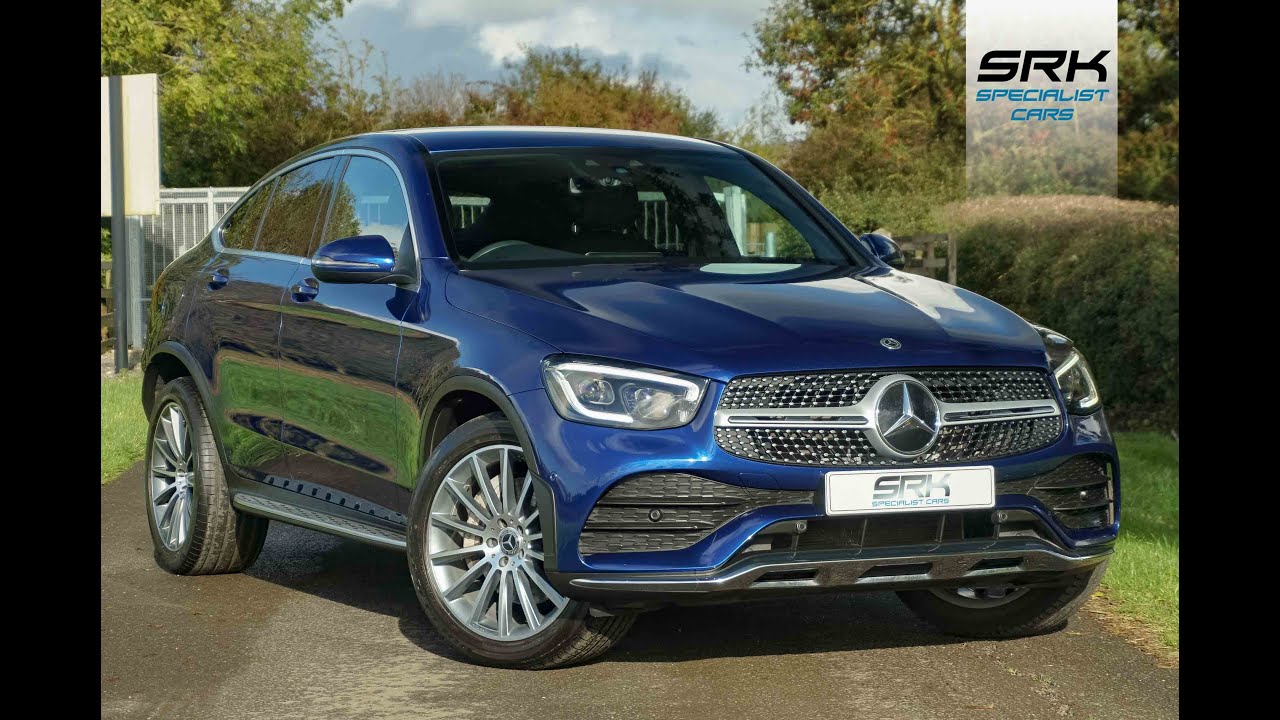 Mercedes GLC AMG Line Premium in Brilliant Blue - YouTube