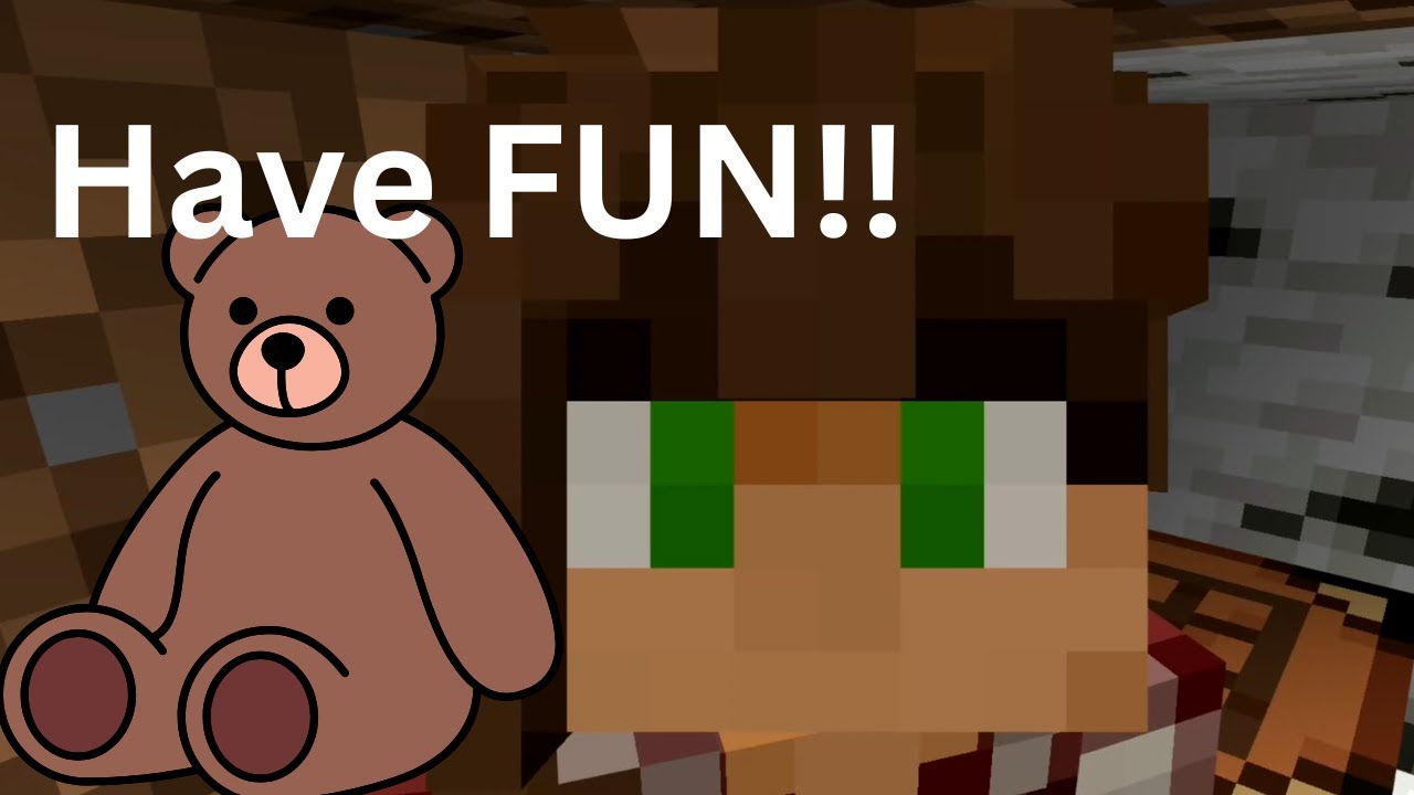 Have Fun with my Minecraft teddy bear. - YouTube