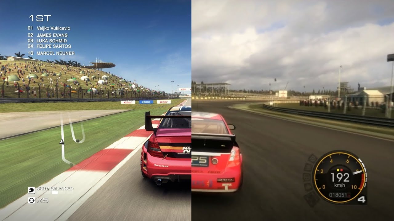 GRID Autosport 2014 vs GRID 2008 - YouTube