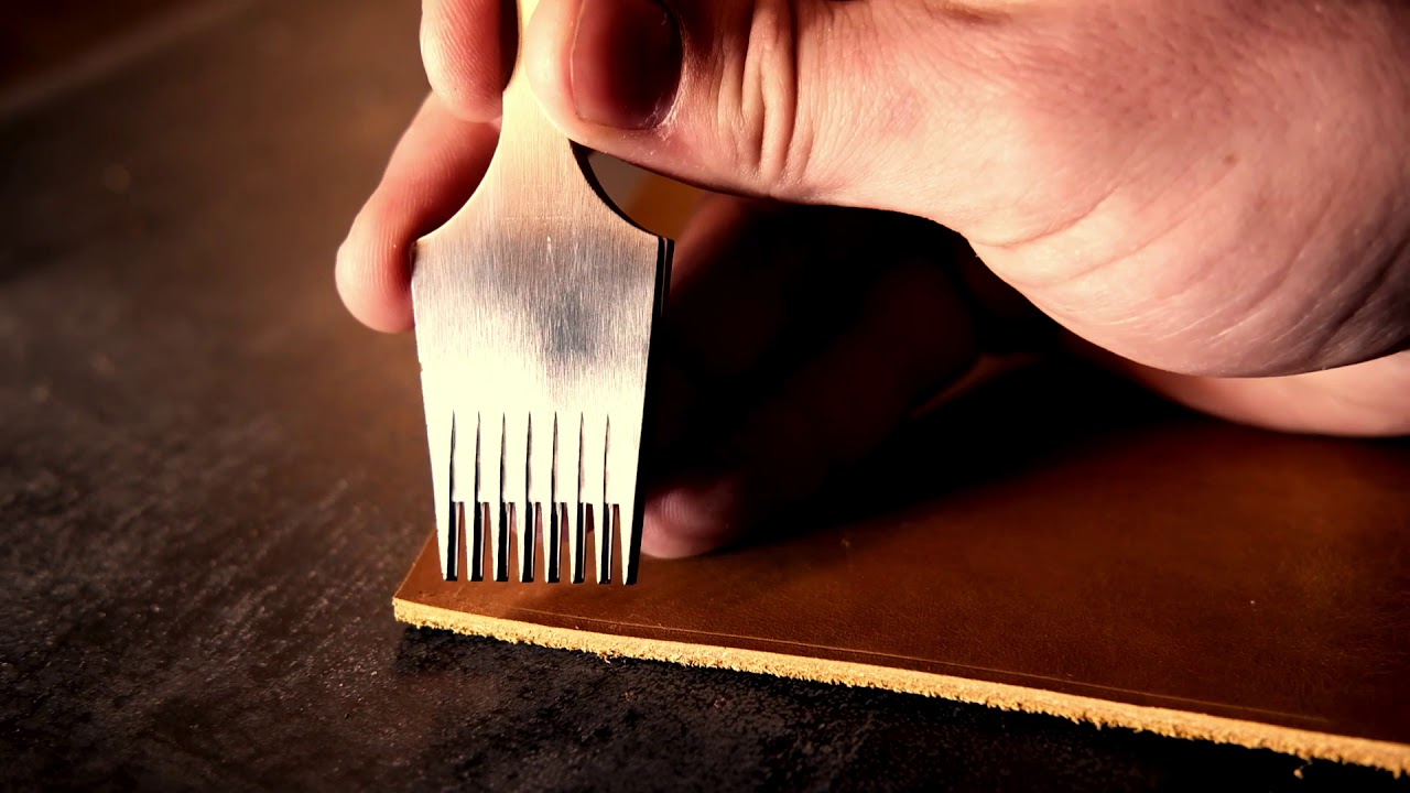 OA Leather Supply - Professional Pricking Iron - YouTube