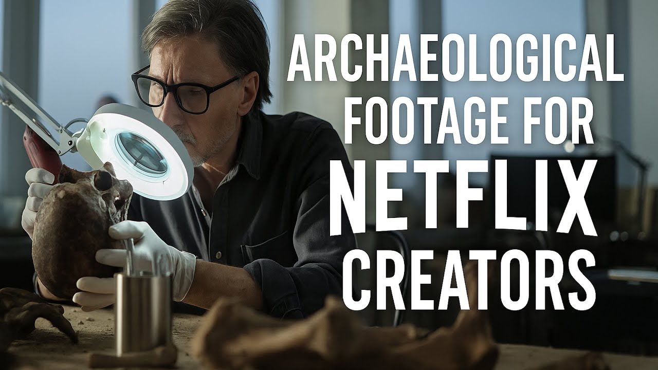 Archaeological professional cinematographic stock footage for ...