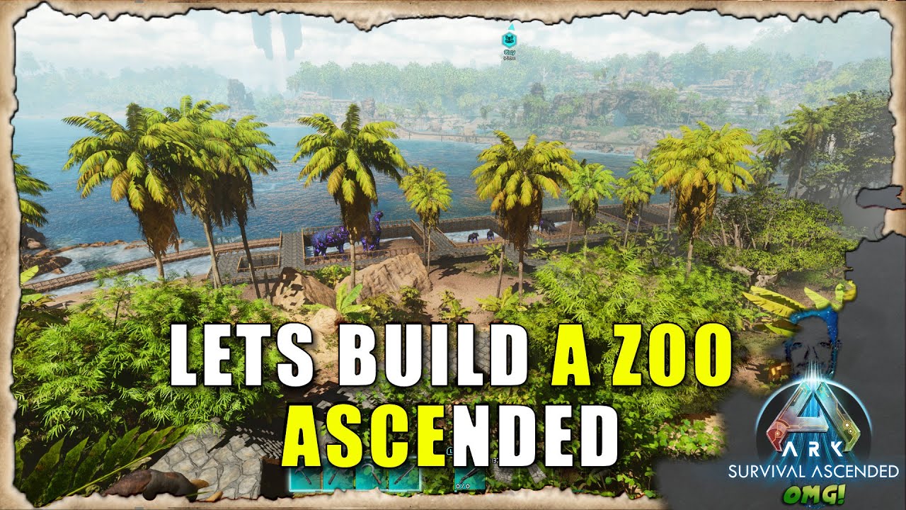 Ark Survival Ascended Let's Build a Zoo - Live Stream EP 241 - YouTube