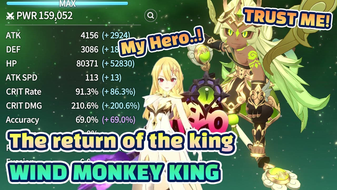 Wind Monkey King is good in PVP? [Summoners War Chronicles RTA] - YouTube