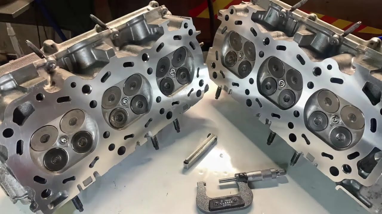 Complete rebuild engine Nissan V6 - YouTube