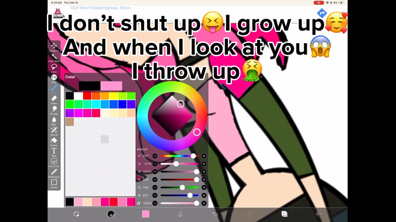 Part 2 of when pick me iPad kids create an OC! Featuring Emily’s sister ...