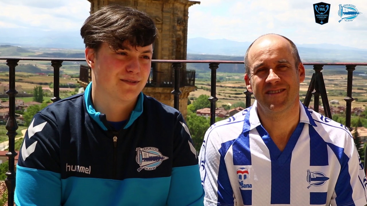 Jesús y Santiago, ilusión desde Labastida para la #FinalGloriosa - YouTube