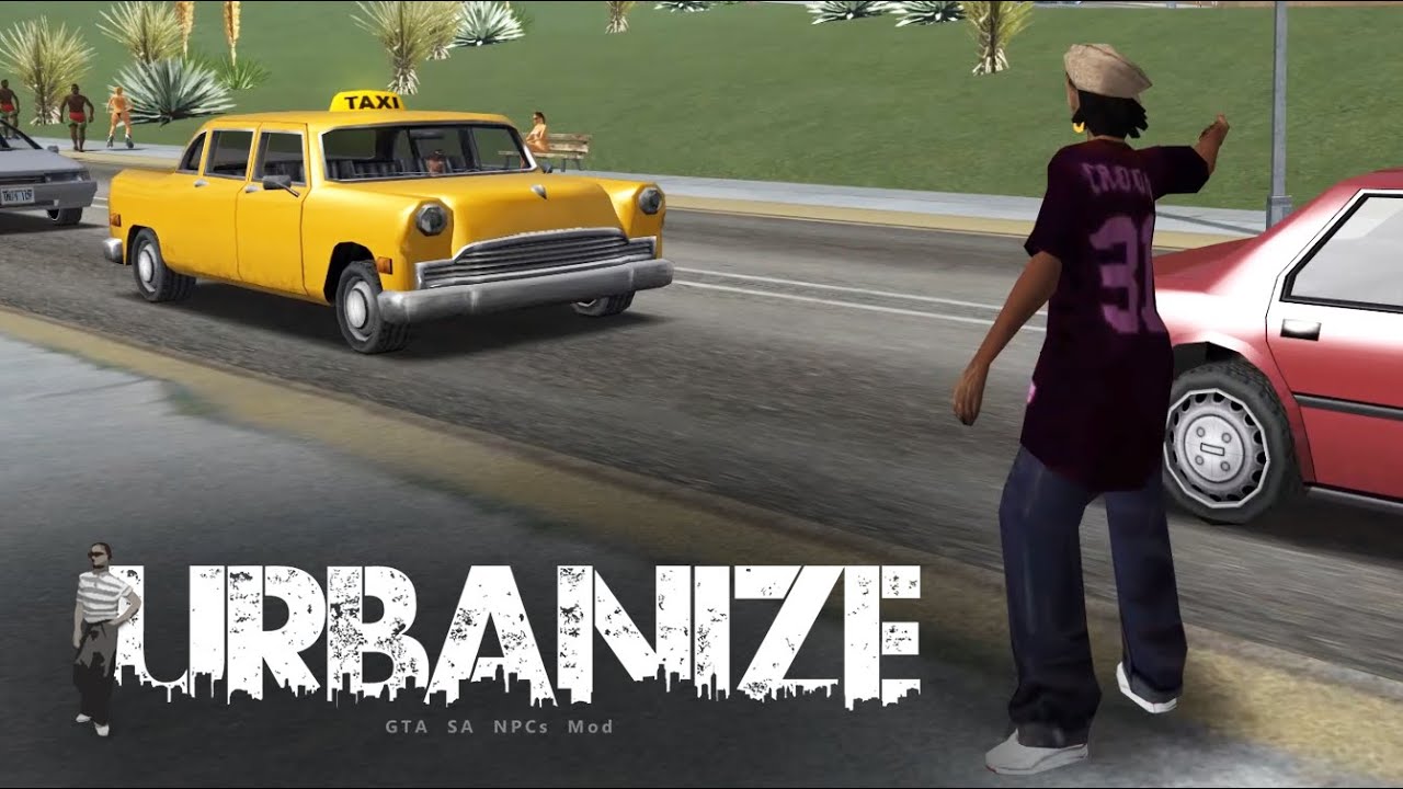 [GTA SA] Projeto Urbanize 06-24 (táxis) - YouTube