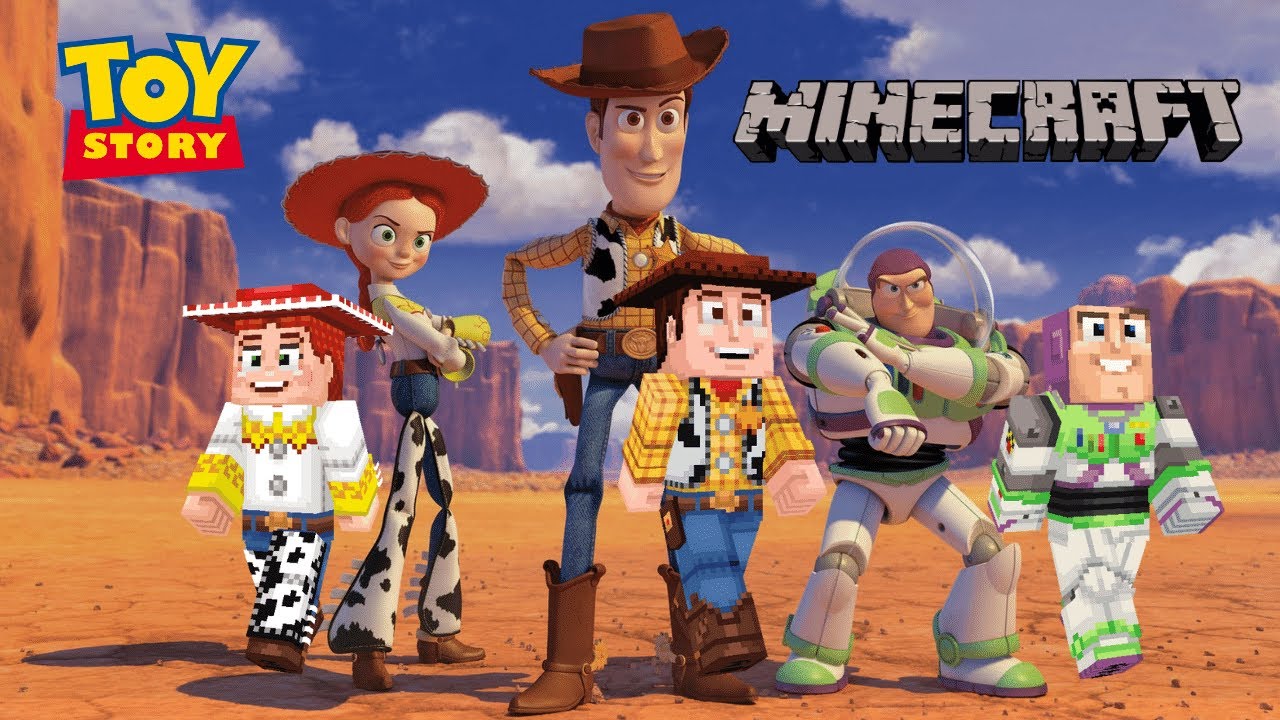 Exploring Minecraft Toy Story Edition - YouTube