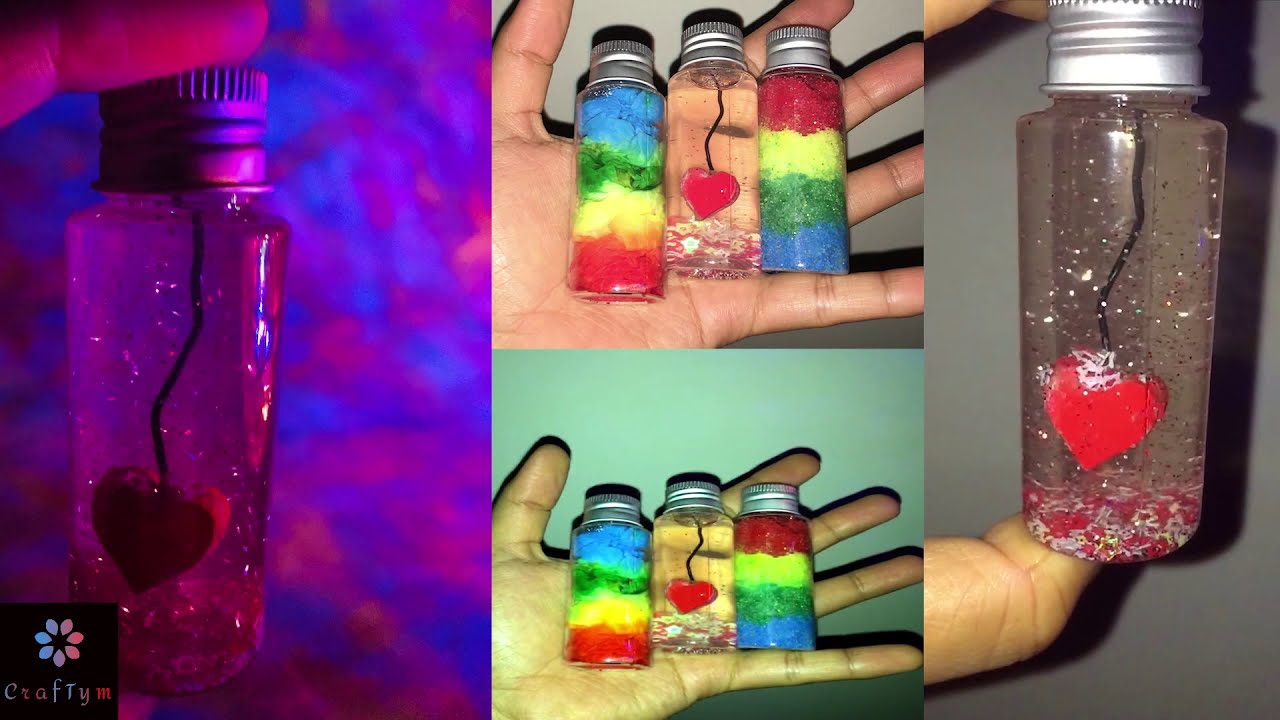 3 Mini Charm Bottles | Miniature Bottle Craft Ideas | Amazing MINIATURE ...