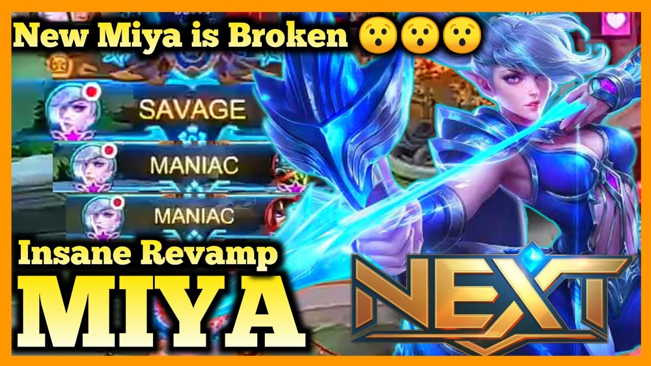 REVAMP MIYA MOBILE LEGENDS, MIYA BEST BUILD 2020, MIYA REVAMPED ...