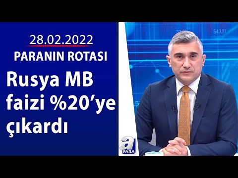 Rusya ekonomisine SWIFT engeli! / Paranın Rotası / 28.02.2022 | A Para