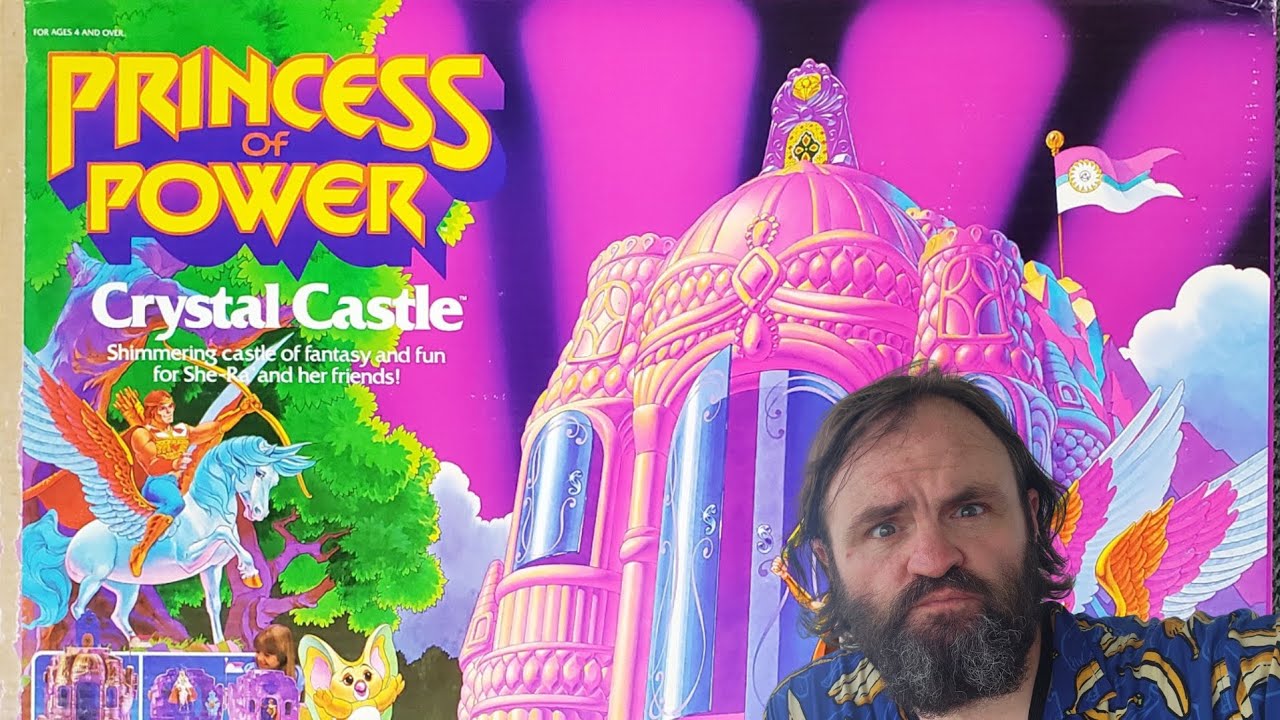 Jason unboxes a 1984 She-Ra: Princess of Power Crystal Castle Playset ...
