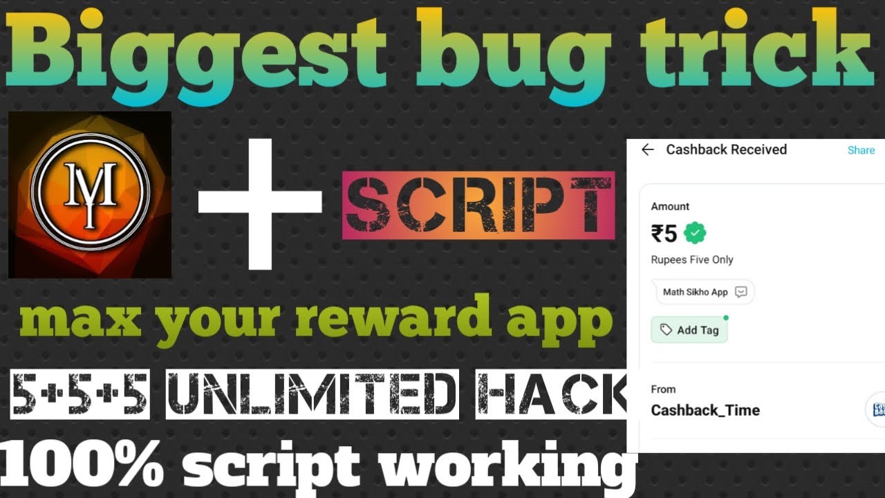 Max your reward app unlimited hack proof | 5+5+5 unlimited hack proof | Live proof | - YouTube