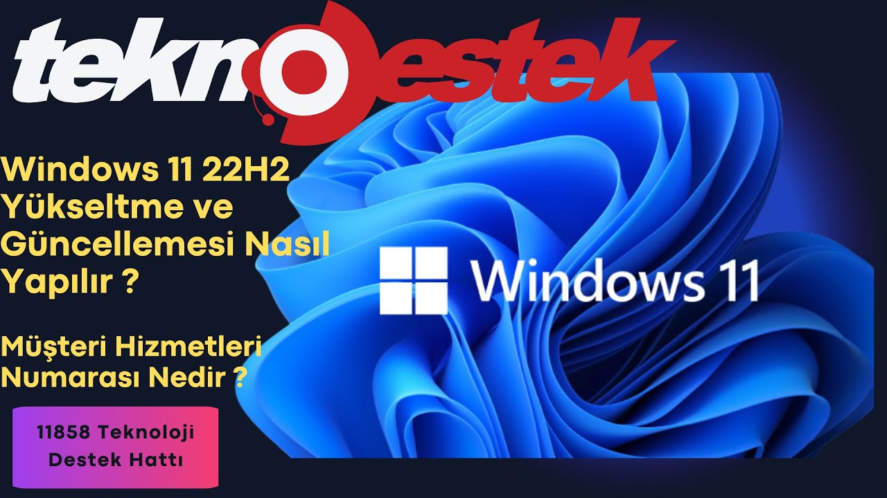 Windows 11 22H2 Yükseltme ve Güncellemesi Nasıl Yapılır ? - YouTube