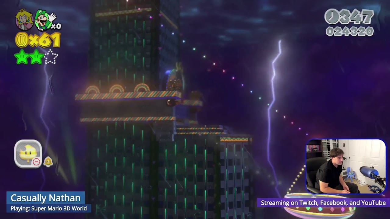 More Super Mario 3D World with the kiddo - YouTube