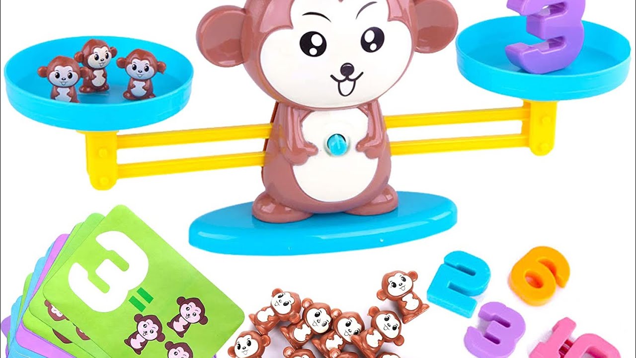 Monkey Math Clip Art