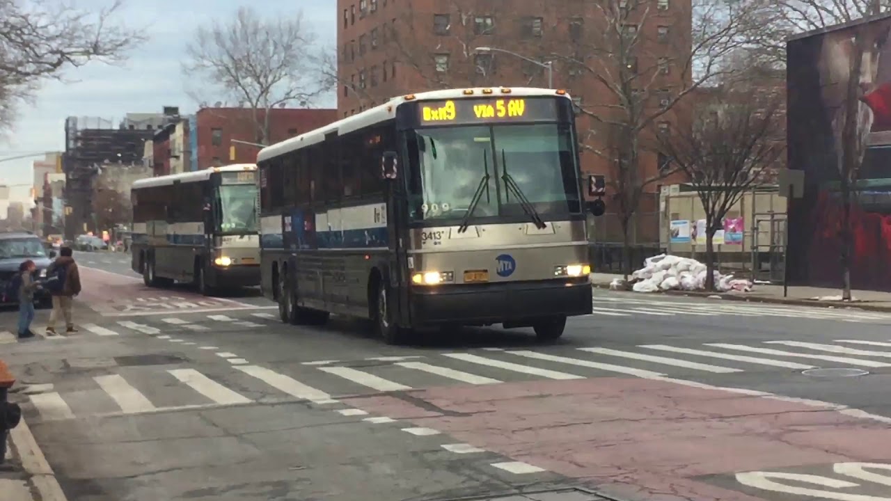 MTA Bus Company | 2007 MCI D4500CL #3413 on BxM9 | 2007 MCI D4500CL ...