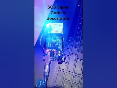 SOS Signal with arduino! Code in description! - YouTube